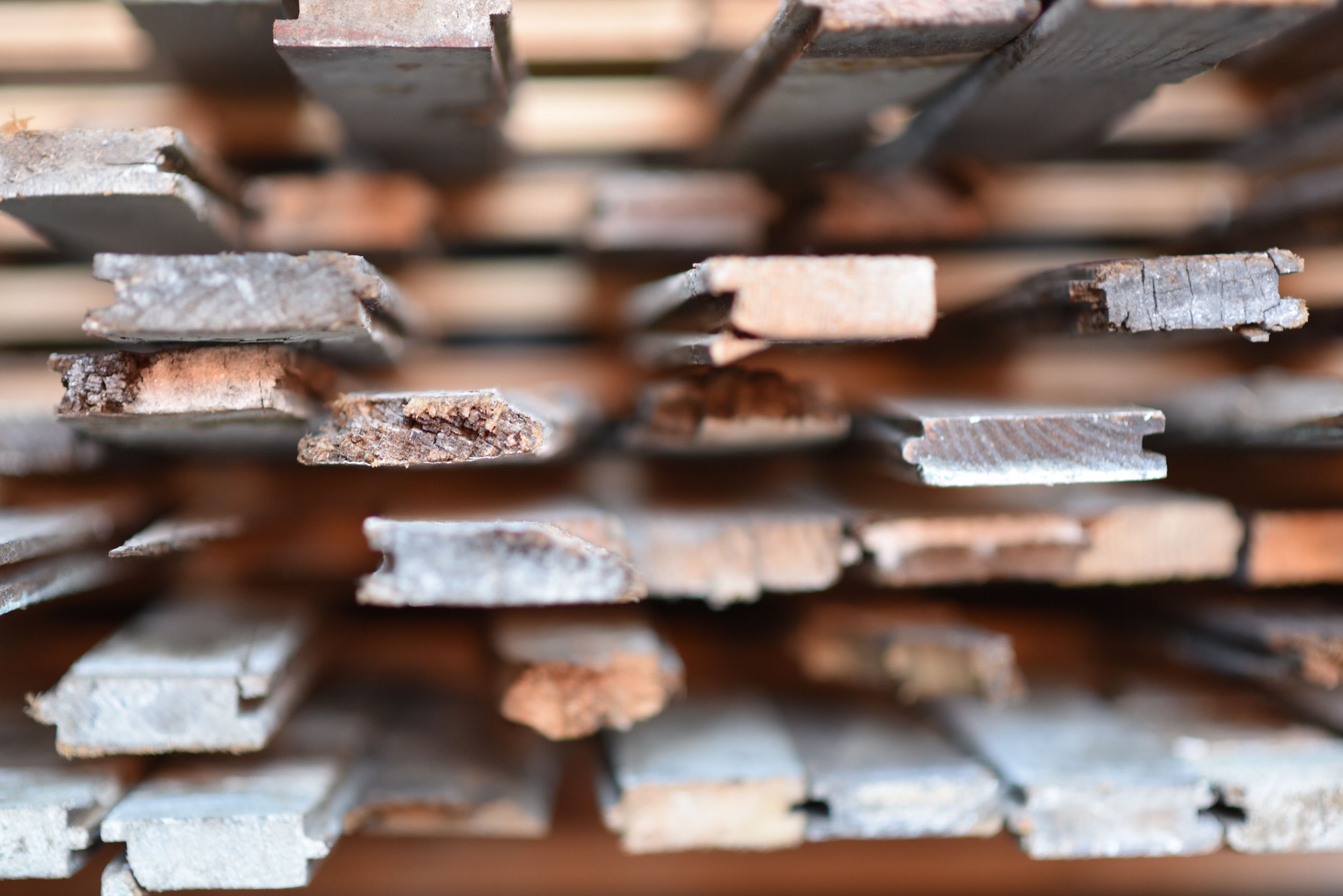 Reclaimed Wood. Reclaimed Brick. Salvage.